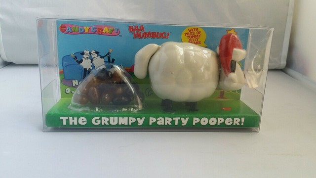 The Grumpy Party Pooper Jelly Bean Dispenser - Sheep by Candy Craft for ...