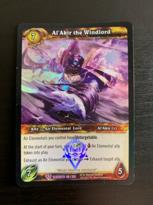 World of Warcraft WoW TCG Promo - Foil Al'Akir the Windlord | eBay