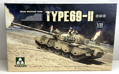 Takom Model Kit - Iraqi Medium Tank - Type 69-II - 1:35 Scale #2054 | eBay