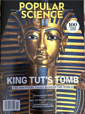 POPULAR SCIENCE 2023 SPECIAL EDITION MAGAZINE KING TUT'S TOMB | eBay
