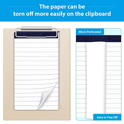 50 Sheets Perforated Note Pads for 3x5 Inch (50 Sheets) Ruled - 20 Pack ...