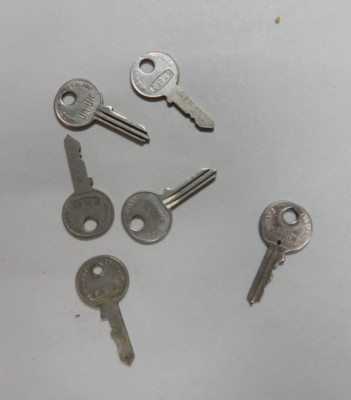 NOS FORK LOCK WILMOT BREEDEN UNION KEY TRIUMPH BSA NORTON MG AUSTIN ...