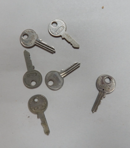 NOS FORK LOCK WILMOT BREEDEN UNION KEY TRIUMPH BSA NORTON MG AUSTIN ...