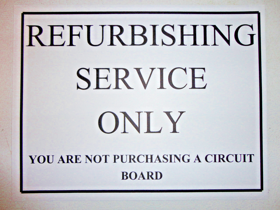 Bally Pinball Squawk & Talk Sound Board, Refurbish Service, READ ...