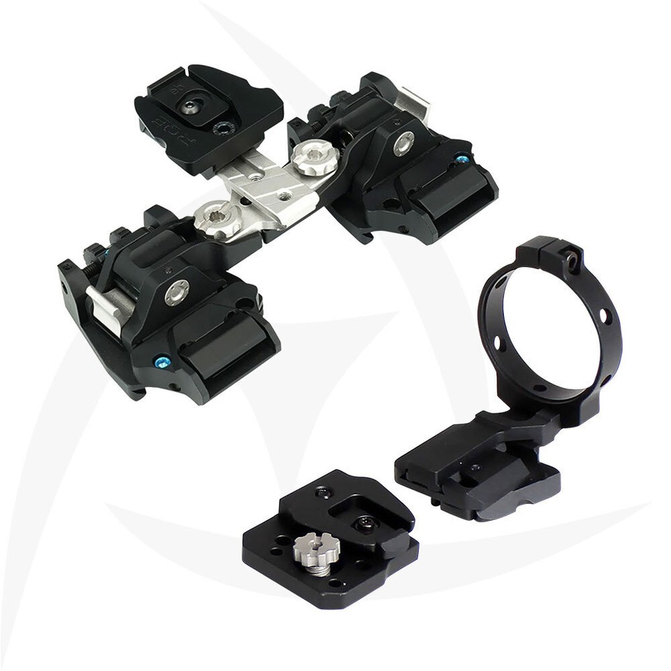 RQE KVC Universal Dual Bridges NVG Mount W/NVG Mount OSS OBVERSE SHOE ...
