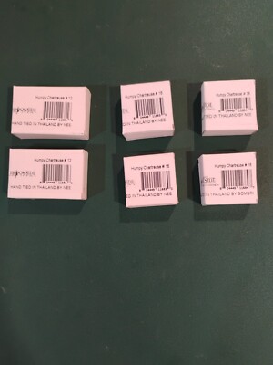 SUPER LOT 6 DOZEN (72) Chartreuse Humpy Brookside professionally tied flies | eBay