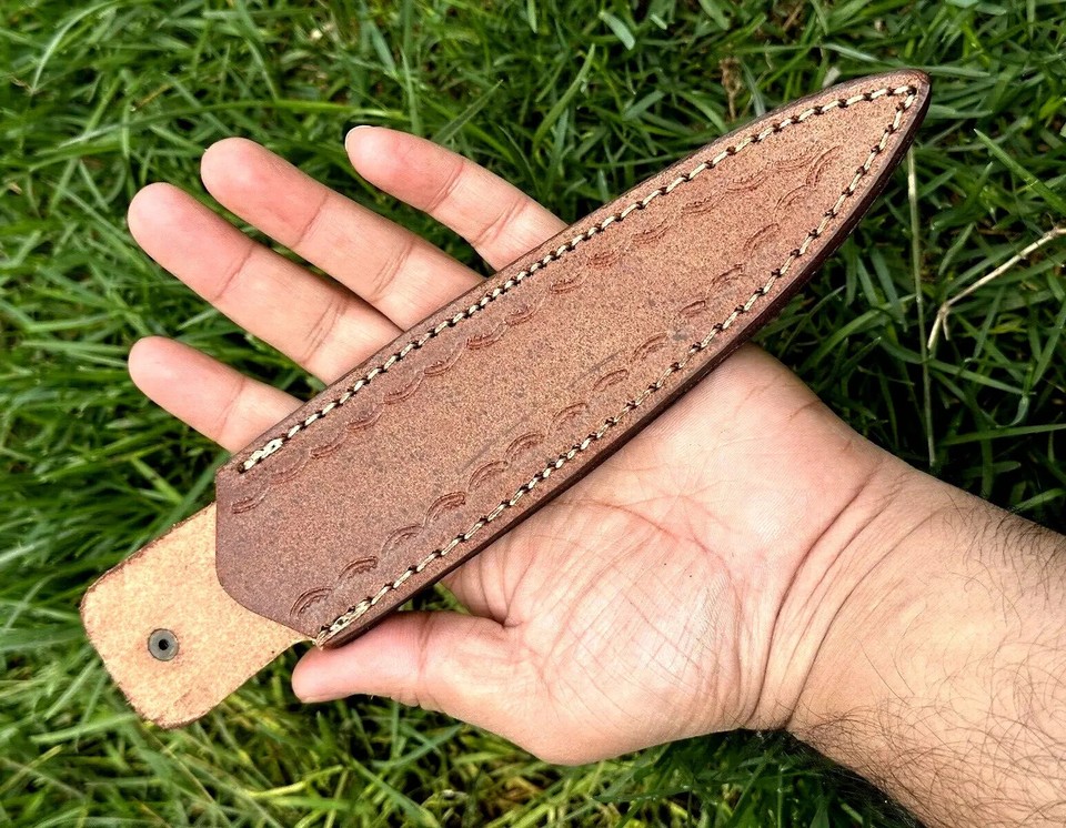 Custom HandMade Tri Edge Dagger Knife Hand Forged Damascus Steel Kris ...