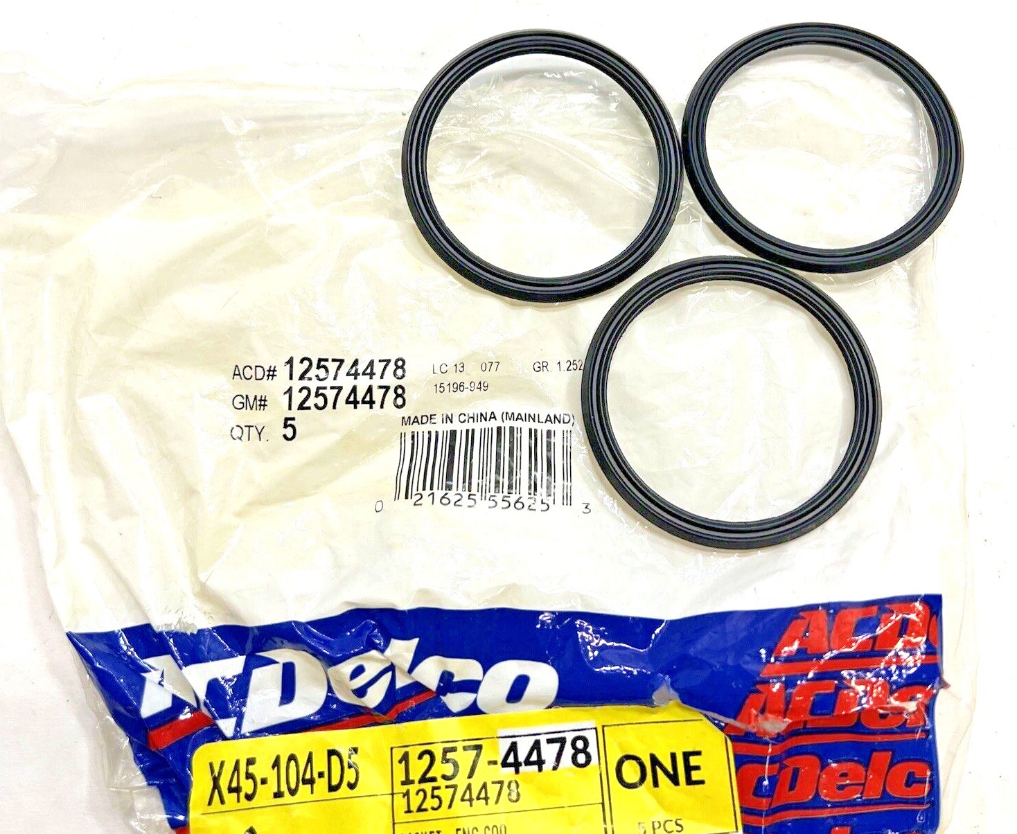 Engine+Coolant+Thermostat+Gasket+ACDelco+GM+Original+Equipment+12574478 ...