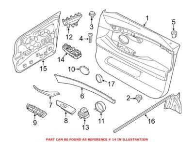 Genuine OEM Front Driver Left Door Window Switch For BMW 61319208109 | eBay