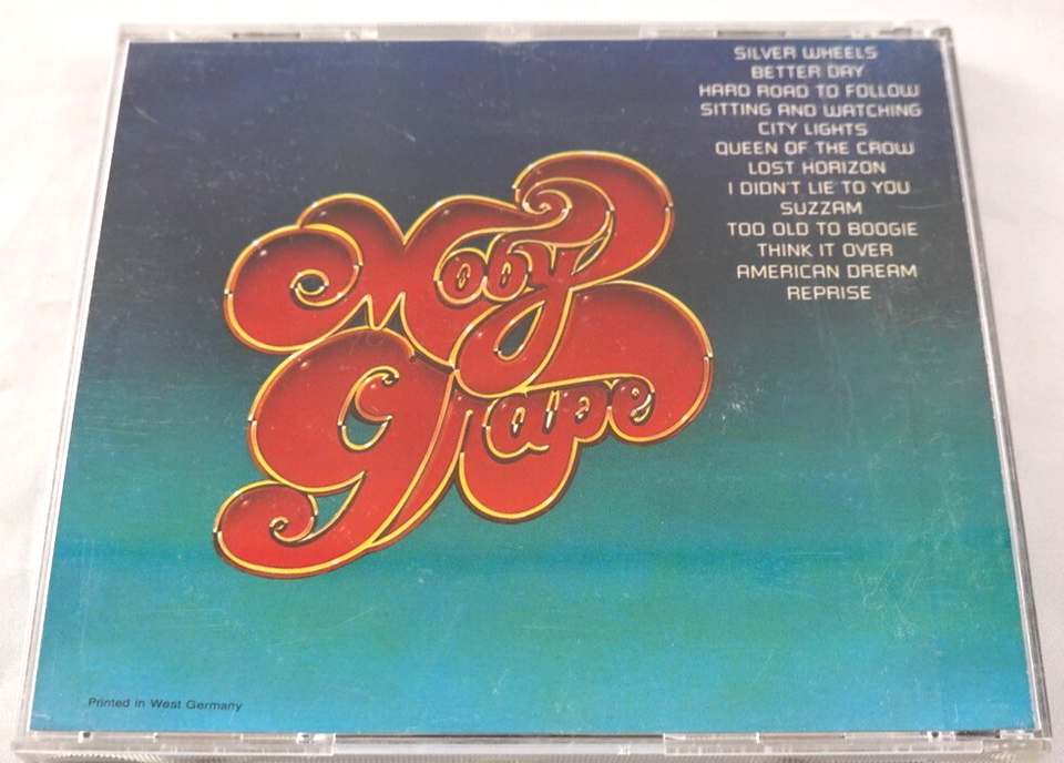 Moby Grape CD Rare - 1983 Classic Rock Made in West Germany | eBay