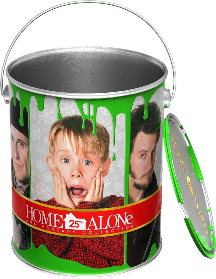 HOME ALONE Paint Can Collectors Edition 25th Anniversary 5 Film DVD+2 ...