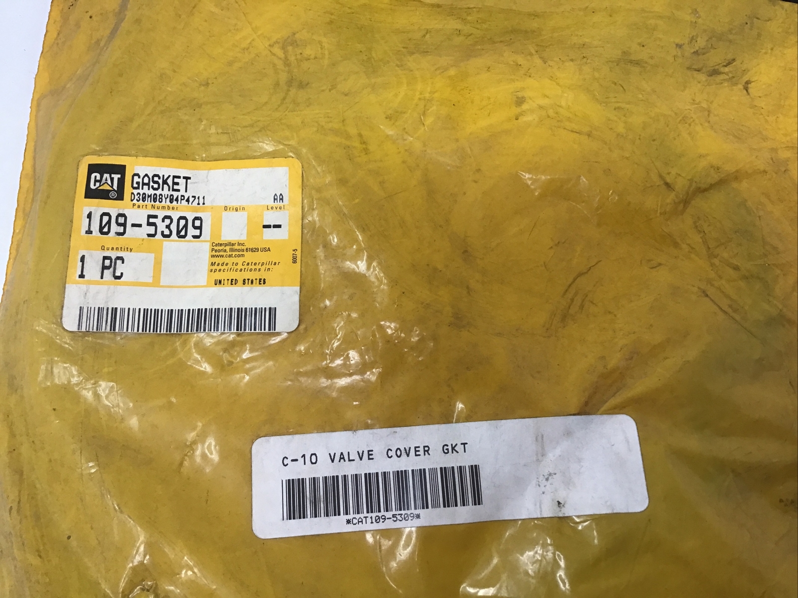 OEM NOS NEW CAT CATERPILLAR GASKET 1095309 Free Ship | eBay