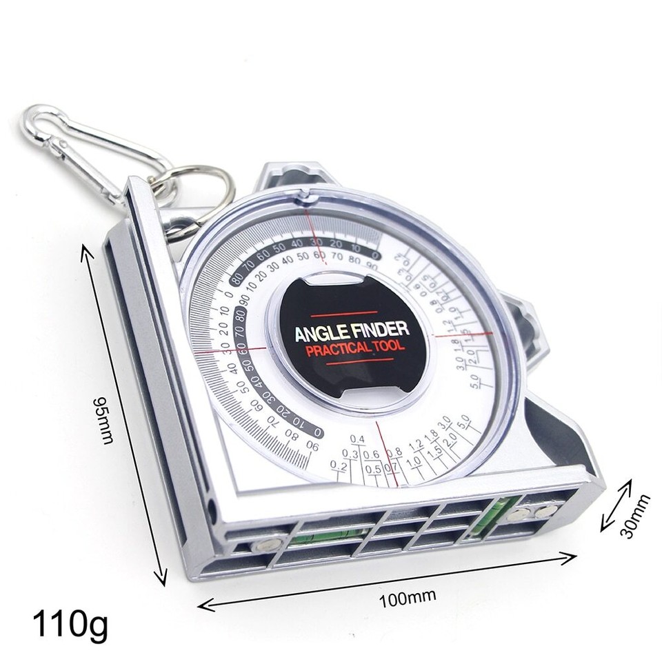 Magnetic Angle Locator Slope Protractor Inclinometer Level Meter ...