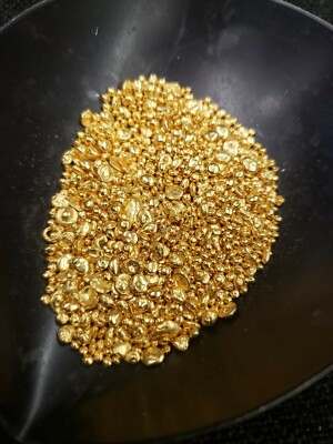7 gram Gold 24K .9999+ Refined Pure Gold Shot. Real Gold | eBay