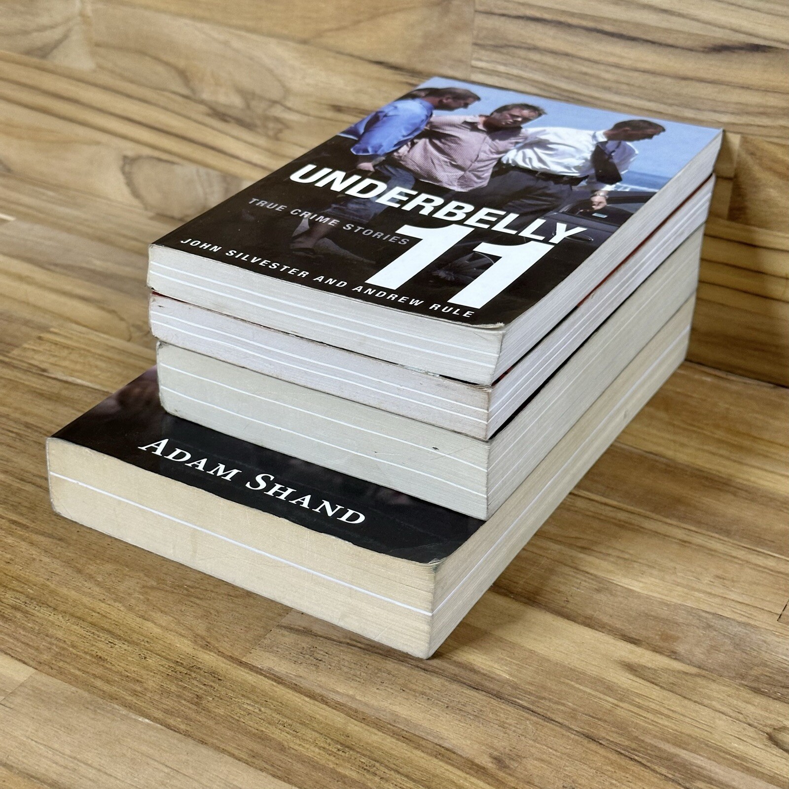 4 X Underbelly Book Bundle Gangland War Big Shots Williams Shand True ...