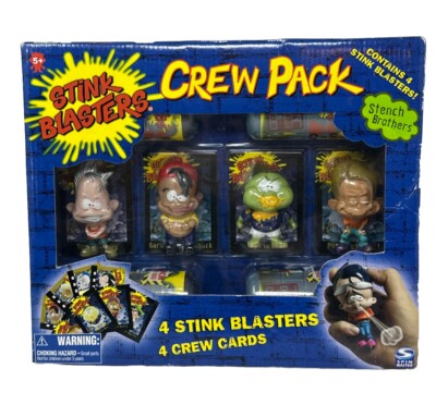 New Stink Blasters Figure Crew Pack Spin Masters Pack Of 4 Stench ...