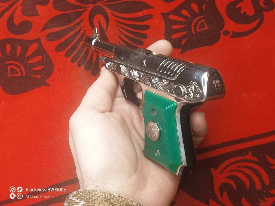 Vintage Cigarette gas Lighter Handmade Soviet ИТК made in prison USSR ...