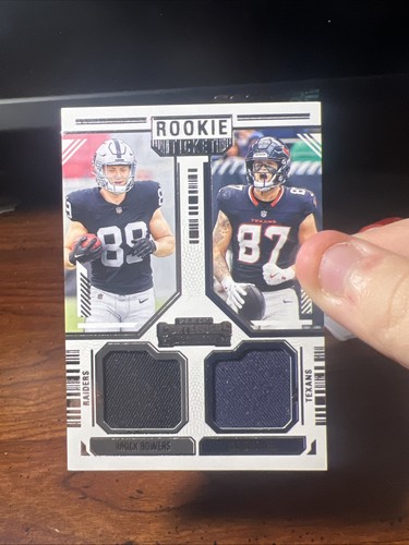 2024 Panini Contenders Rookie Ticket Brock Bowers/Cade Stover Dual ...