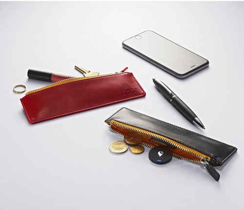 CROSS LEATHER ZIPPER FLAP MULTI-PEN POUCH WITH CROSS LOGO #AC282-1 | eBay