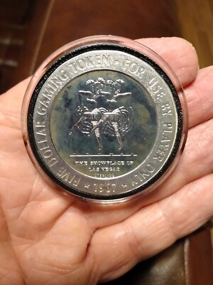 Sterling Silver $5 Token Silver Slipper Franklin Mint 1967 | eBay