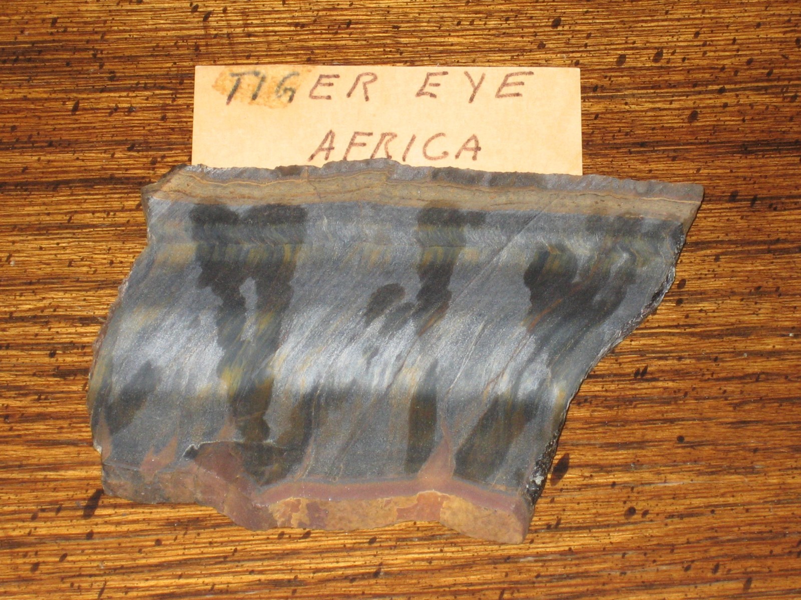 Tiger's HAWK'S EYE Quartz Pseudomorphism After Crocidolite FALCON'S EYE ...