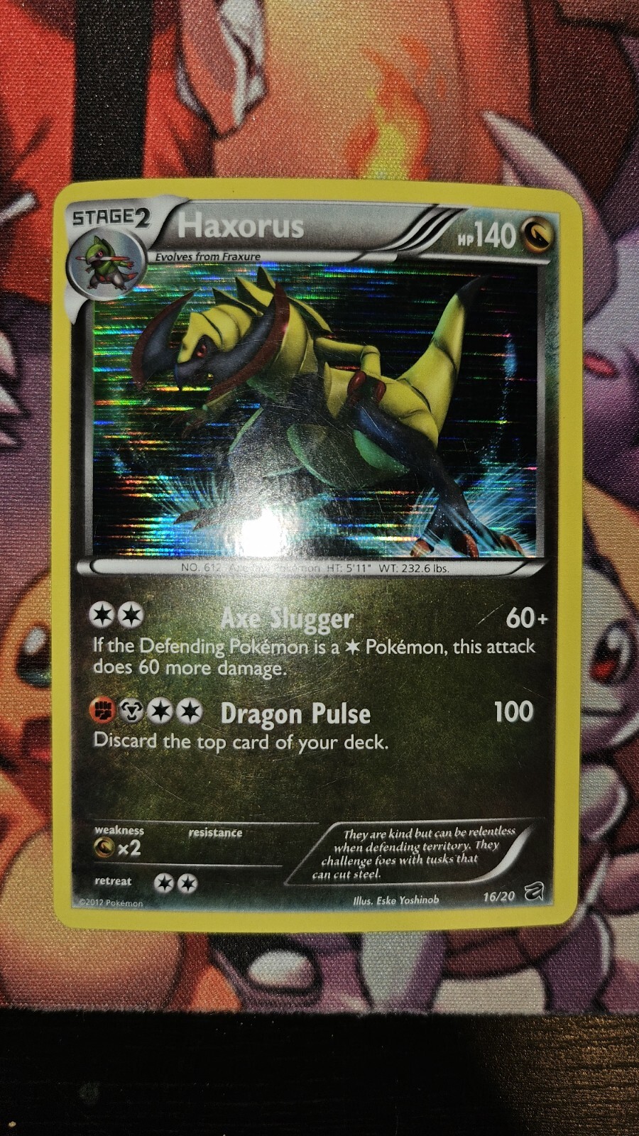 Haxorus 16/20 Dragon Vault 2012 Holo Promo Pokémon Card | eBay