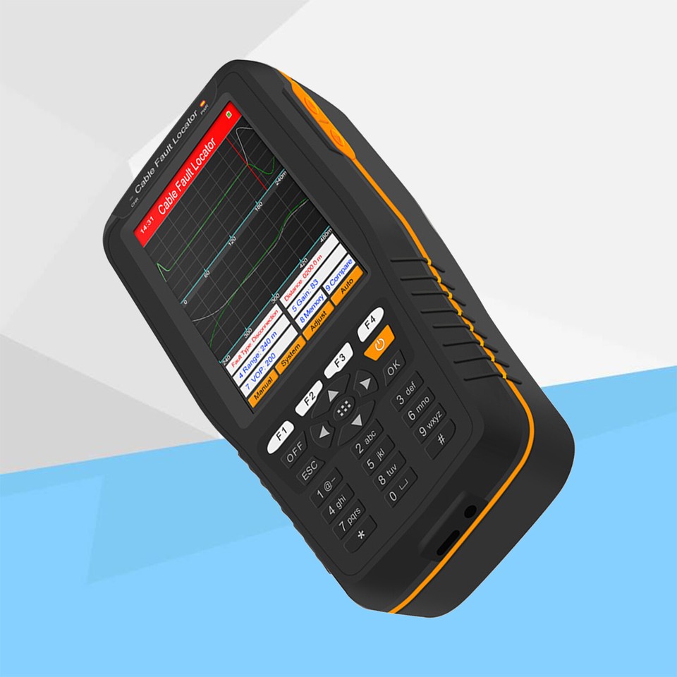 Short Circuit Fault Indicator TDR Cable Fault Locator Tester Detector ...