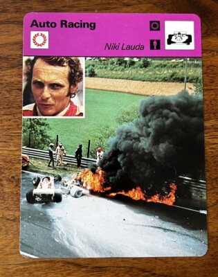 Niki Lauda 1979 Sportscaster Formula 1 Auto Racing F1 Card #08-24 Italy ...