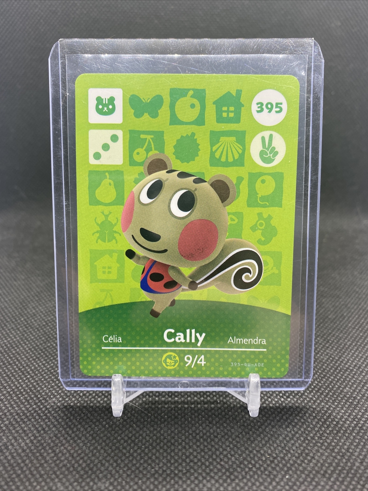 CALLY #395 ACNL Amiibo Card AUTHENTIC Series 4 NEW NEVER SCANNED!!! | eBay