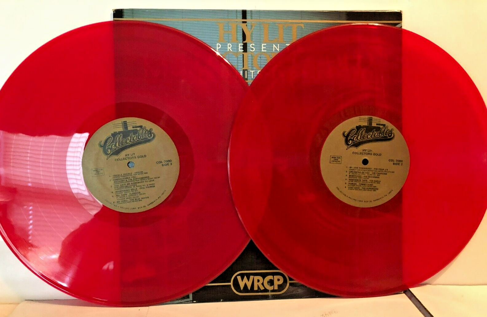 RARE !!! Red Vinyl Edition ! Hy Lit 2 LP Various Collectors Gold Col ...