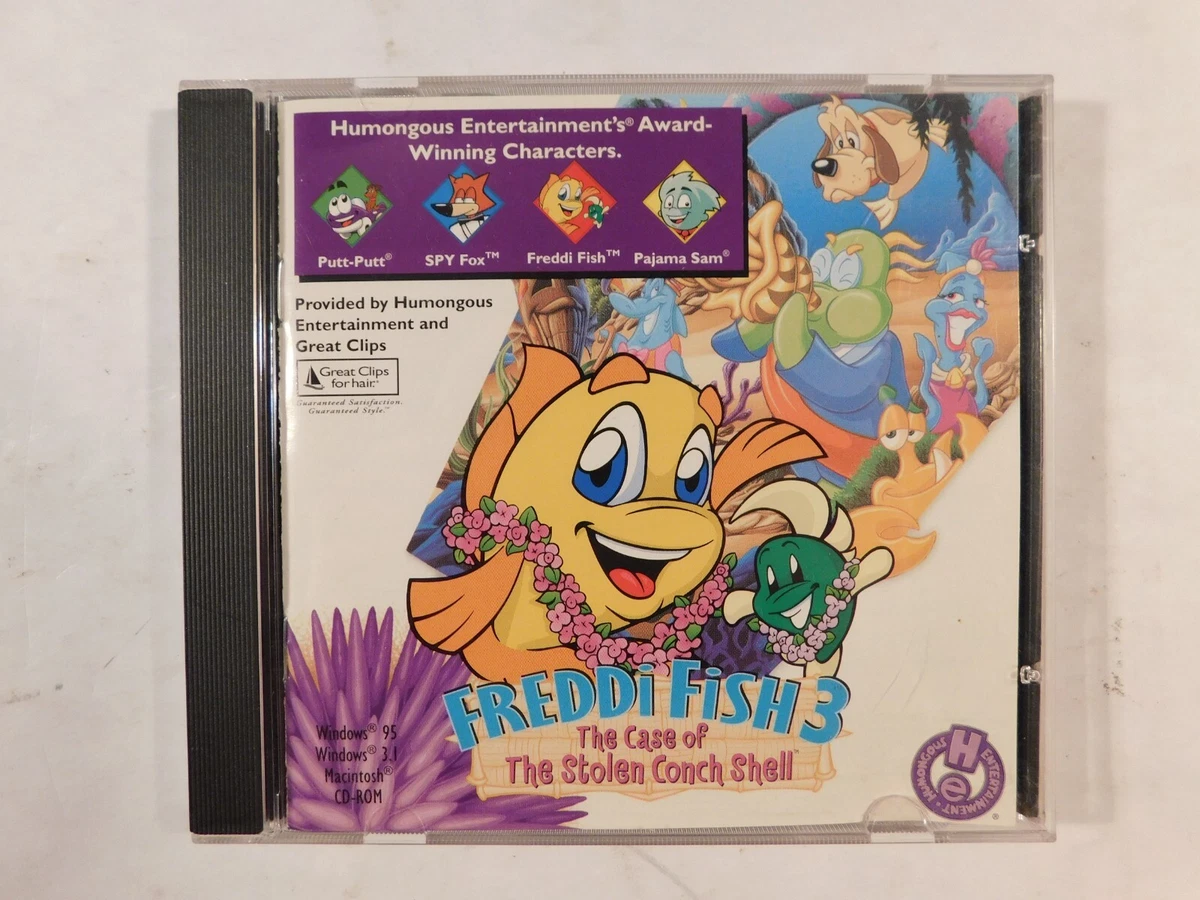 Freddi Fish Box Art