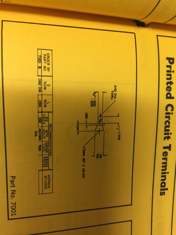 USECO 7701B 7 PRINTED CIRCUIT TERMINALS 100PCS | eBay