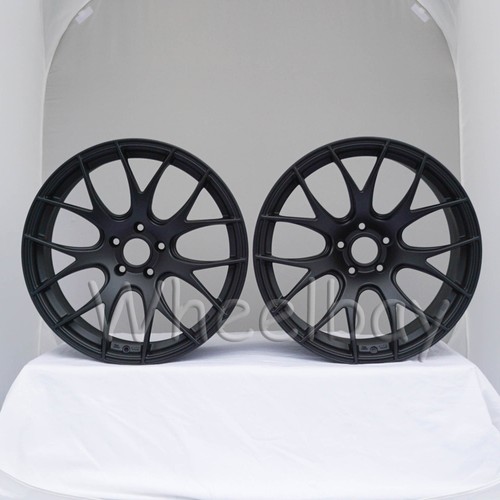 4 PCS LINEA CORSE WHEEL 818 F 19X8.5 30 & 19X10 5X120 37 72.6 S BLK | eBay