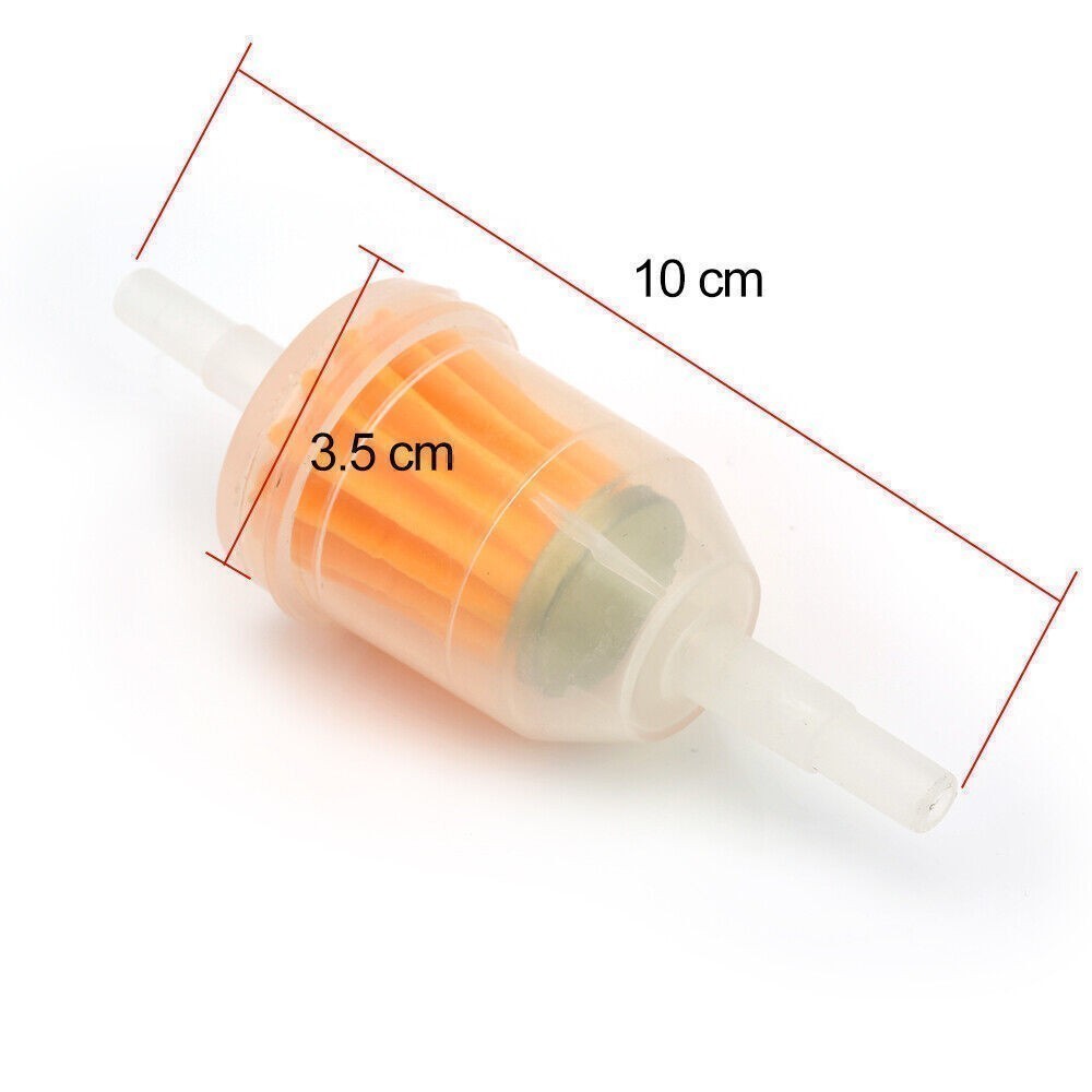 Pack of 10 Motor Inline Gas Oil Fuel Filter Small Engine For 1/4'' 5/16 ...