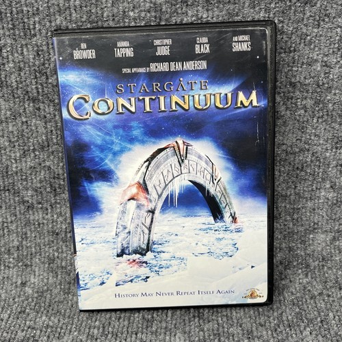 Stargate: Continuum (DVD, 2008) SG-1 Movie Ben Browder Amanda Tapping ...