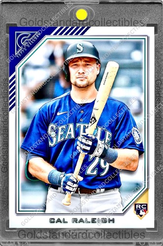 Cal Raleigh RARE ROOKIE RC TOPPS INVESTMENT CARD SSP MARINERS MVP ROY ...