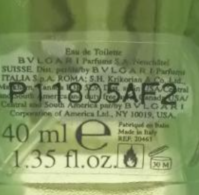 Rare Omnia Green Jade by BVLGARI Eau de toilette 40 ml / 1.35fl oz. SS1 | eBay