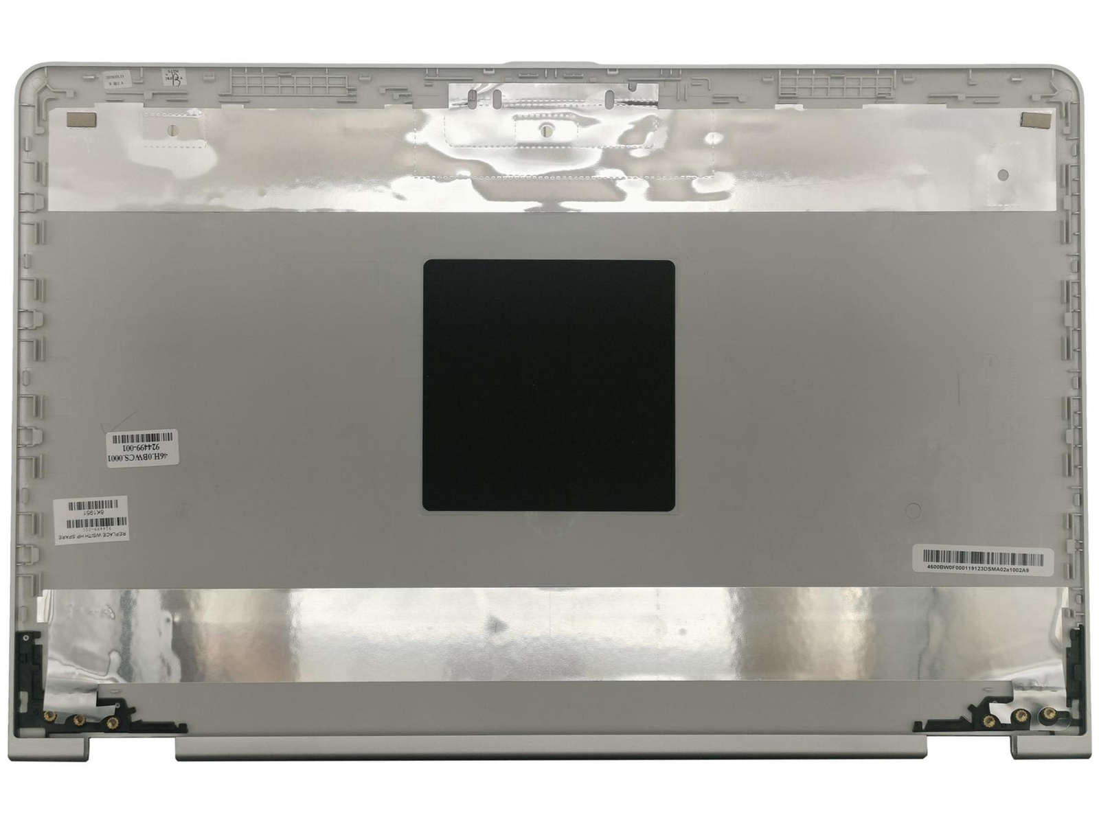 Genuine HP Pavilion 15-BR Rear Housing Back LCD Lid Cover Case Silver ...