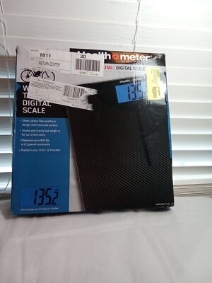 Health O Meter Scale | Weight Tracking Digital Bathroom Scale Black | eBay