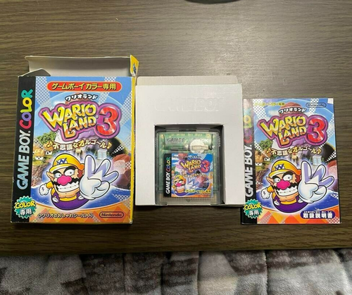 Nintendo Gameboy Color Wario Land 3 GBC complete box 4902370504590 | eBay