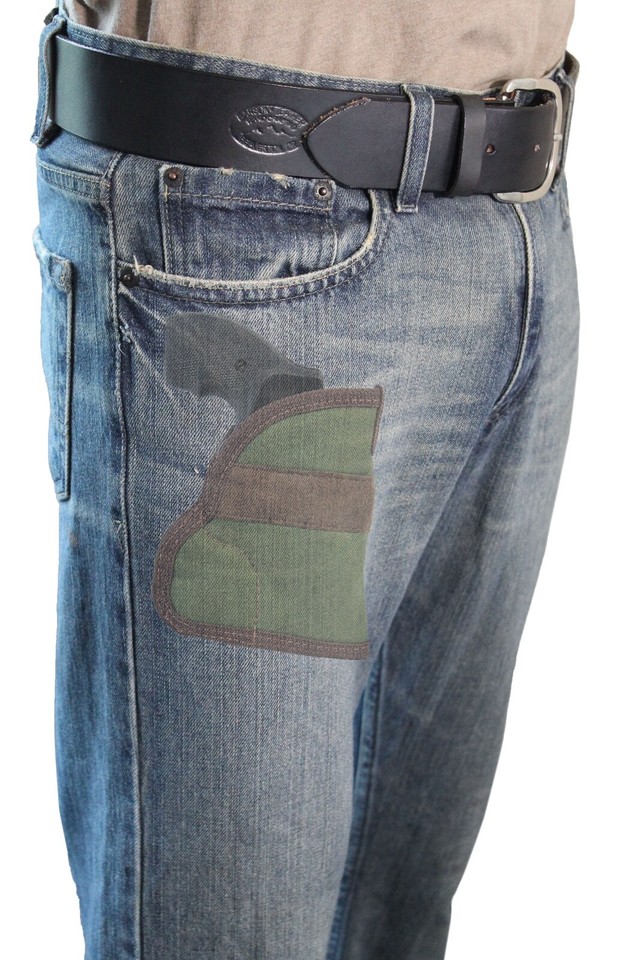 New Barsony Woodland Green Concealment Pocket Holster for Snub Nose 2 ...