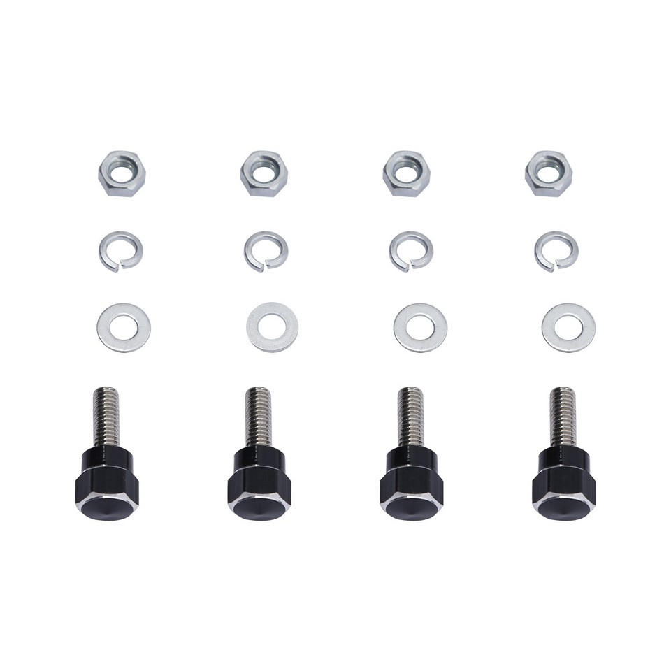 4 Hex License Plate Frame Bolts Motorcycle Tag Fastener US For Harley ...