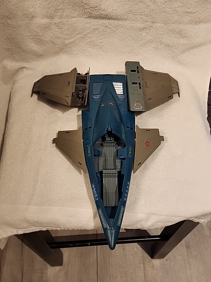 GI Joe ARAH Cobra Hurricane VTOL Vintage Jet Not Complete SEE PHOTOS | eBay