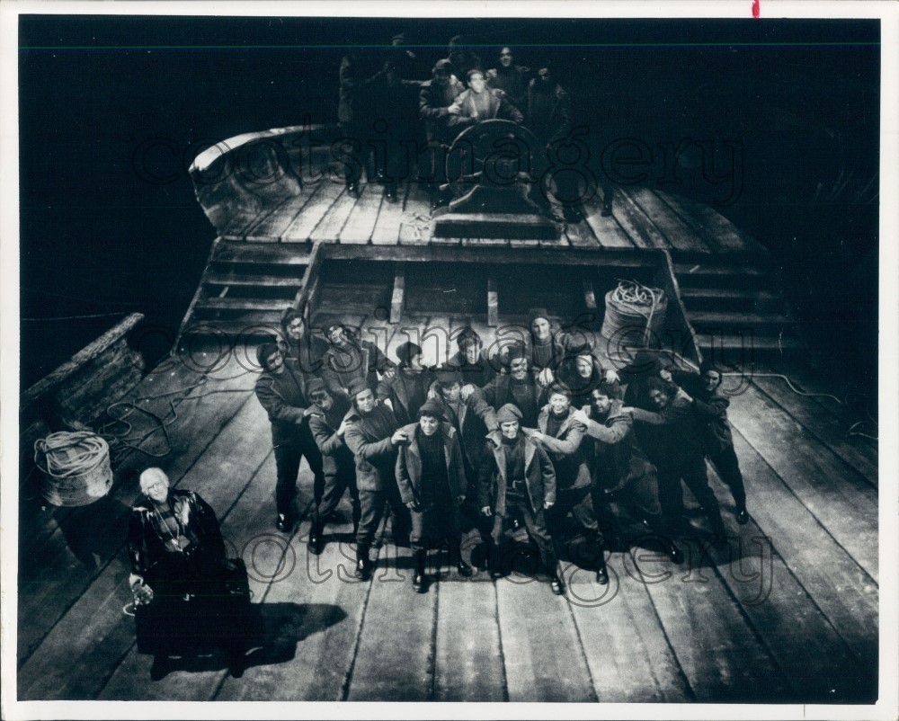 1971 Scene From Santa Fe Opera Flying Dutchman Don Garrard Press Photo ...