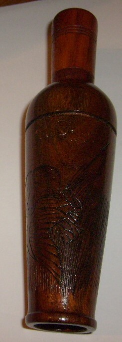 Carved Duck Call by Earl Dennison - Pyrography Created Image - Reelfoot ...