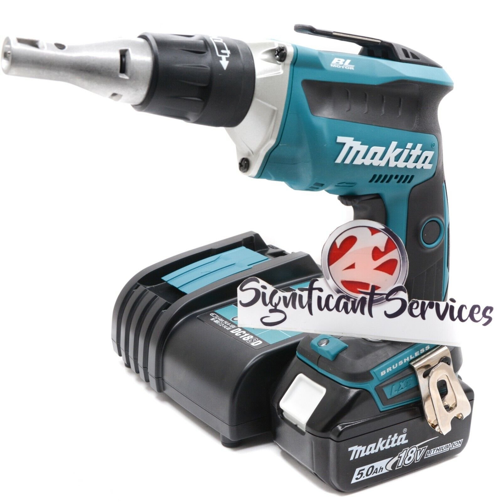 Makita XSF03Z LXT Brushless Li-ion Drywall Screwdriver Push Drive Gun 5 ...