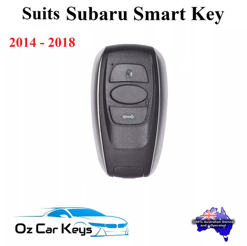 For Subaru Legacy Impreza WRX STi BRZ Forester Outback XV Smart Remote ...