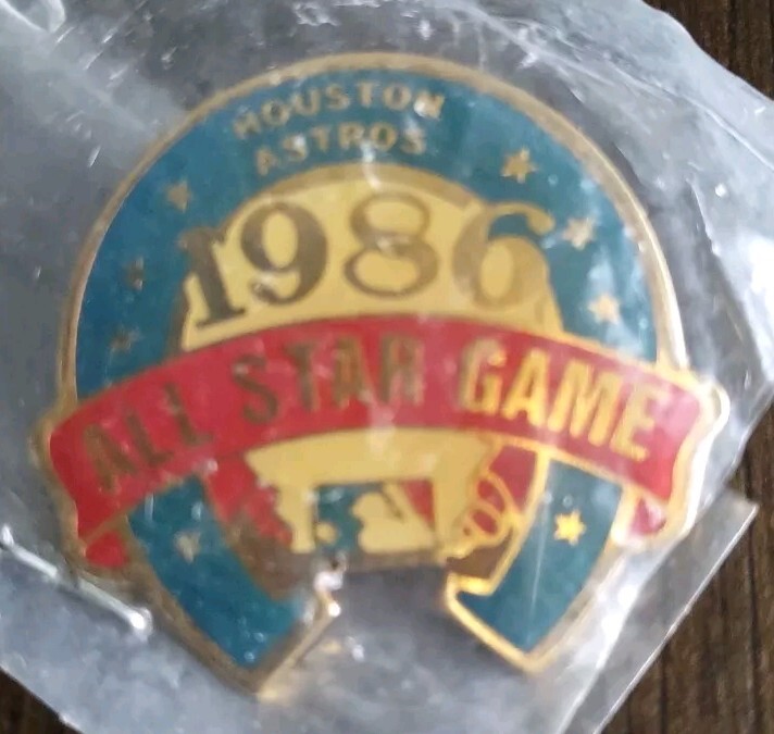 1986 MLB All Star Game Houston Astro Pin | eBay