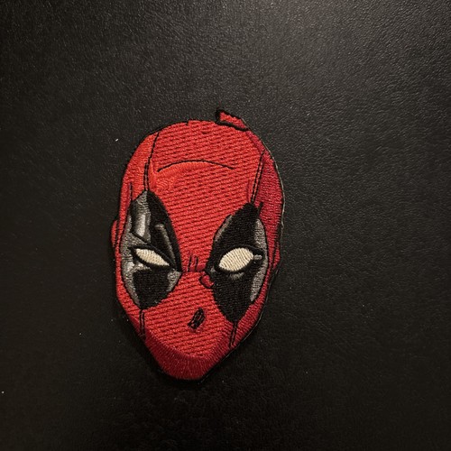 Marvel: Deadpool Face Embroidered Iron-On Patch | eBay