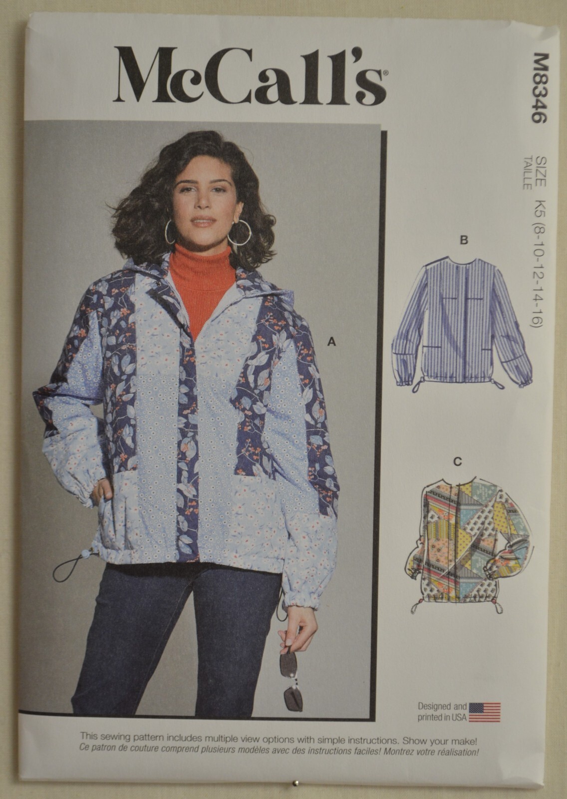 McCalls - 8346 - Misses' Jacket | eBay